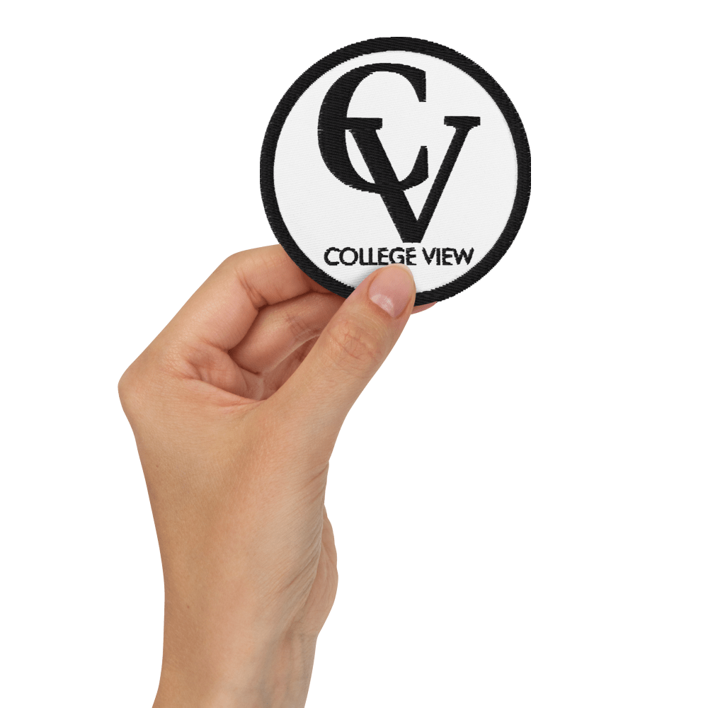 CV Embroidered patches – College View Co.